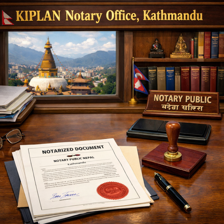 Complete Guide:Notarization in Nepal-Notary Public Act 2063